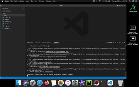 Django Project Issues With VS Code And Manage Py Python Code With Mosh Forum