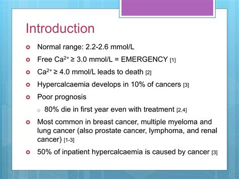 Hypercalcaemia In Malignancy Pptx