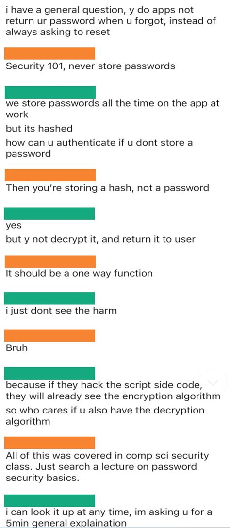 Passwords How Do They Work Conversation With A Guy Who Has Been A Developer For 5 Years 9GAG