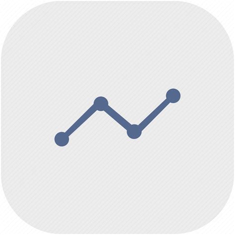 Chart Data Grow Rounded Square Icon Download On Iconfinder