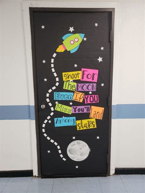 Outer Space Classroom Door Decoration Space Ideas For Classroom