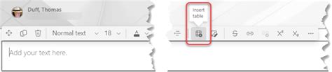 improved table formatting in a sharepoint text web part one minute