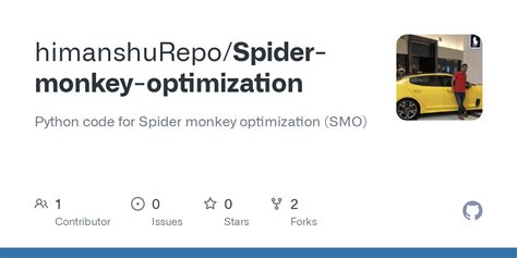 GitHub HimanshuRepo Spider Monkey Optimization Python Code For Spider Monkey Optimization SMO