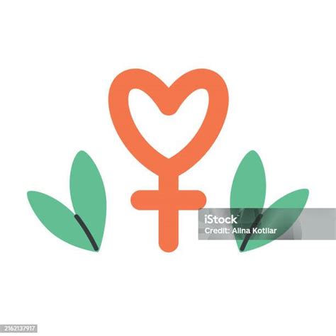 하트 모양의 여성 성별 기호입니다 플랫 스타일의 벡터 일러스트 레이 션 0명에 대한 스톡 벡터 아트 및 기타 이미지 0명 Lgbt 프라이드의 달 귀여운 Istock
