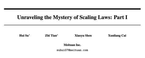 大模型屠龙刀：揭开openai Scaling Laws面纱 Csdn博客