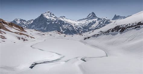 Bachalpsee Hike To The Alpine Lake At Grindelwald First Winter