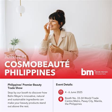 Behn Behn Meyer Will Be Joining Cosmobeauté Philippines Happening On