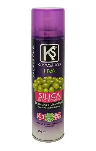 Sílica Kerashine Brillo Extremo Uva Uva 300 Ml Mercadolibre