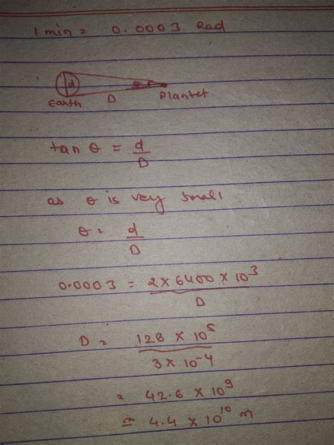 43 The Parallax Of Distant Planet As Measured From Two Diametrically
