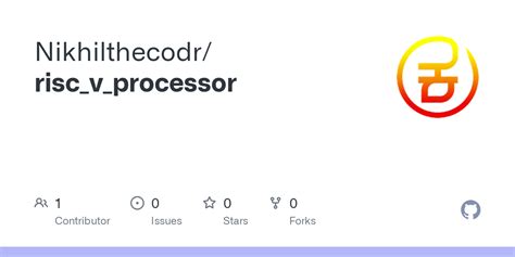 Github Nikhilthecodr Risc V Processor
