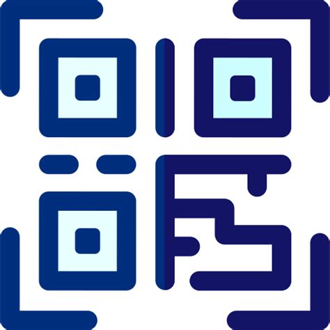 Qr Code Basic Rounded Flat Icon