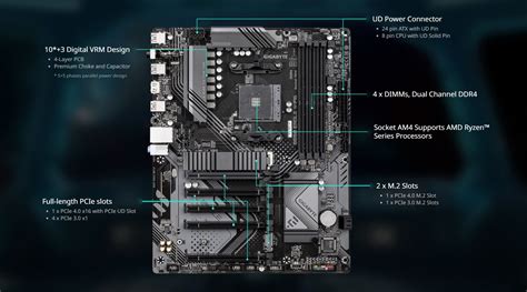 Gigabyte B550 Eagle Wifi6 Motherboard Supports Amd Am4 Ryzen 5000