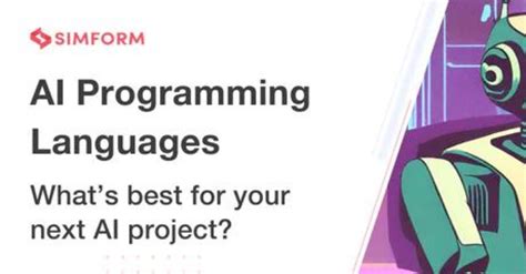 Top 10 Ai Programming Languages Simform