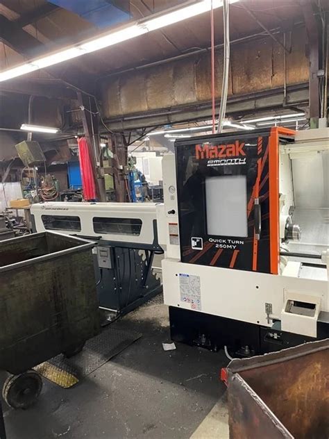 Used 2022 Mazak Qt 250my Smooth G Cnc Lathes Multi Axis 210236 Quick Machinery Sales Inc