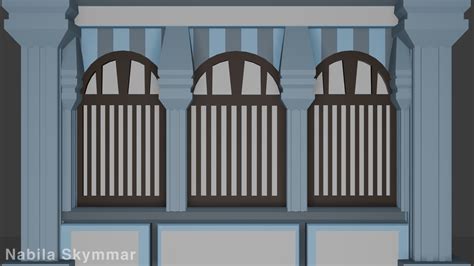 Nabila Skymmar 3d Shophouse Model