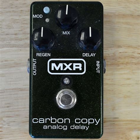 Mxr Used Carbon Copy Analog Delay Reverb