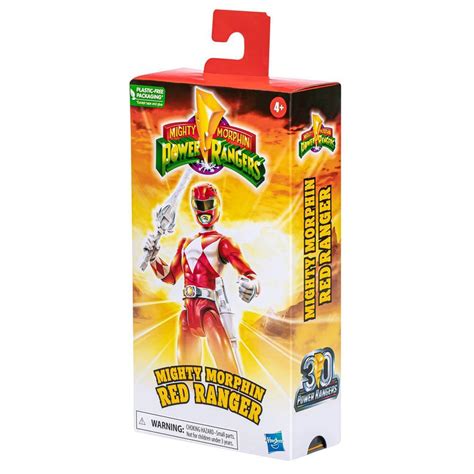 Power Rangers Mighty Morphin Red Ranger Toy T Au