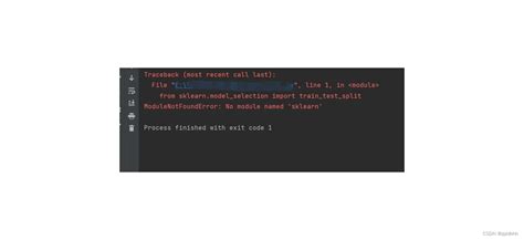 Pycharm Modulenotfounderror No Module Named Sklearn Pycharm No Module Named Sklearn Csdn