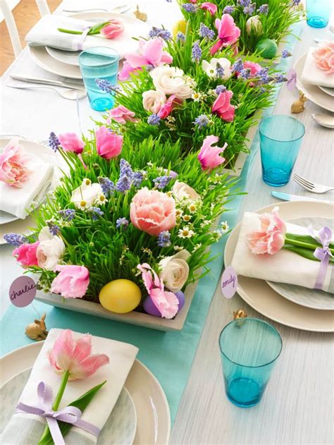 Diy Easter Centerpiece For Table Digi