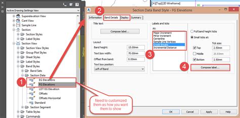 Cross Section Labeling Issue Autodesk Community
