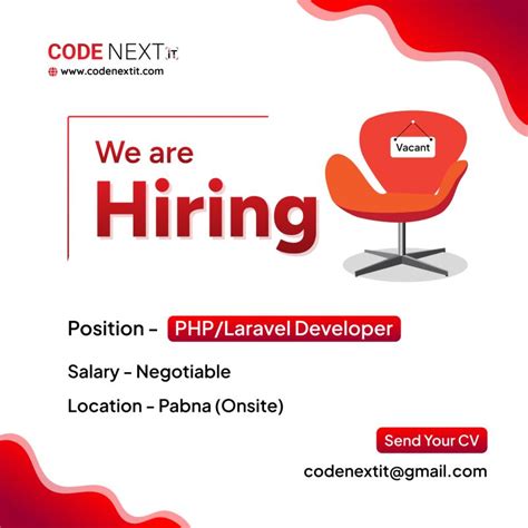 Phplaravel Developer Mid Level Vacancy 01 Job Context Codenext