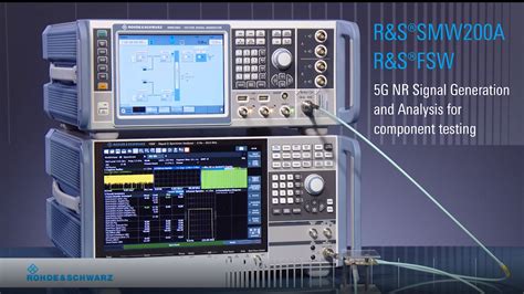 5g Nr Signal Generation And Analysis Rohde And Schwarz