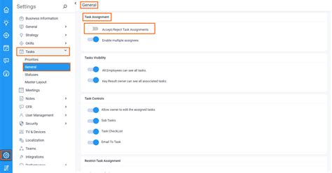 how to set an option to automatically accept the task qanda