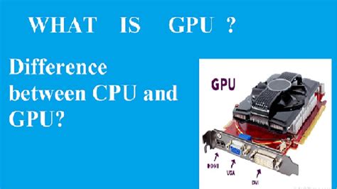 Gpu Vs Cpu Differences Explained Which Is More Important