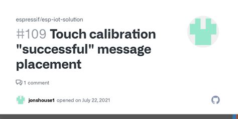 touch calibration successful message placement · issue 109