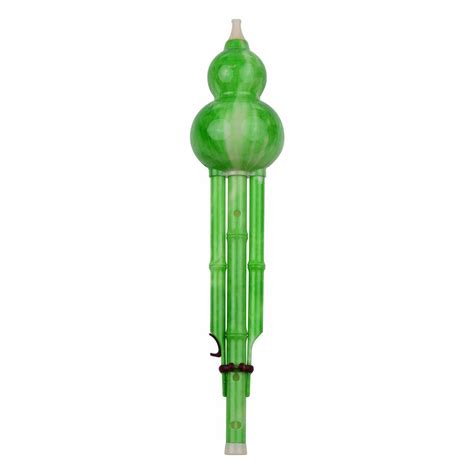2 Tone C Key Hulusi Gourd Cucurbit Flute Resin Pipes Chinese