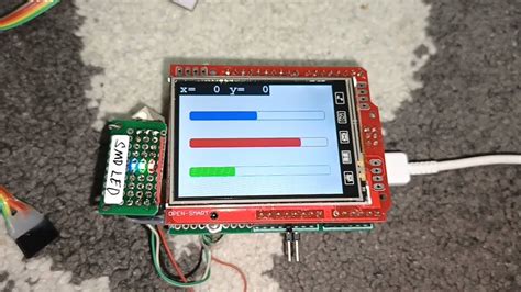 24 Tft Open Smart Ili9340 Touch Stm32 Stm32f401 Sliders Pwm Youtube