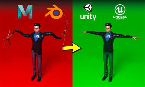 fix any problems or issues in blender sketchup unity and unreal