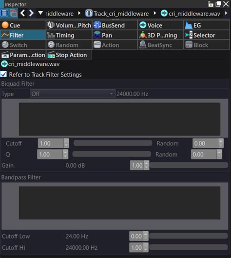 Cri Adx Band Pass Filter
