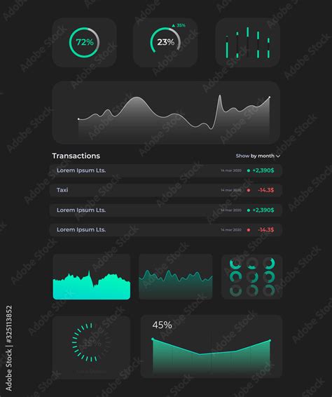 Technology User Interface Ui Infographics Digital Illustration Admin Panel Panel Hud Diagram