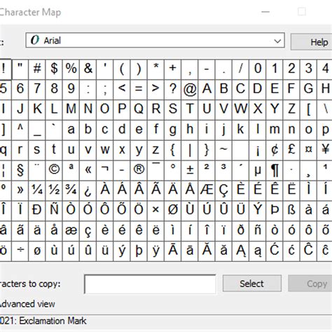 Character Map Alternatives And Similar Software
