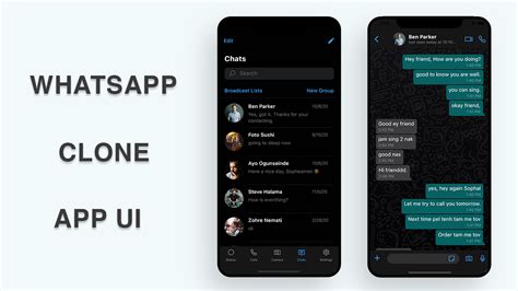 Github Sopheamen App Mobile Whatsapp Clone App Ui