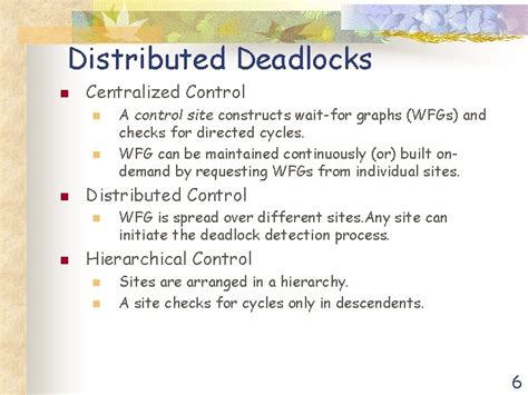 Distributed Deadlock Detection Assumptions System Has Only Reusable