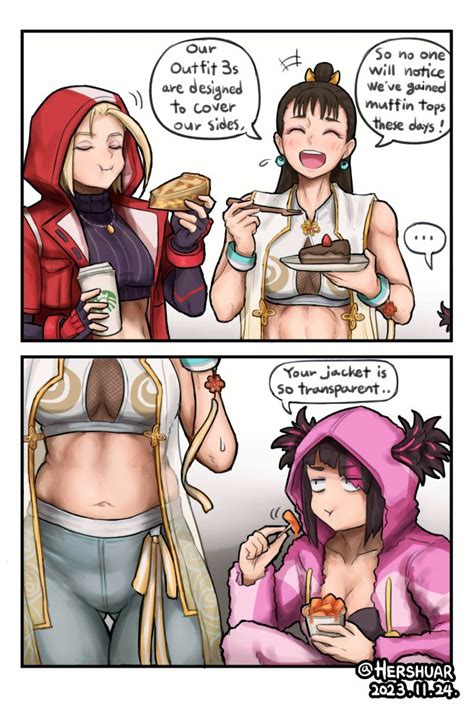 Chun Li Cammy White And Han Juri Street Fighter And More Drawn By Hershuar Danbooru