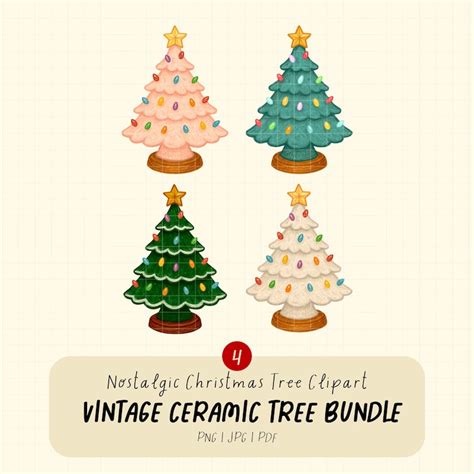 Ceramic Christmas Trees 1980s Etsy
