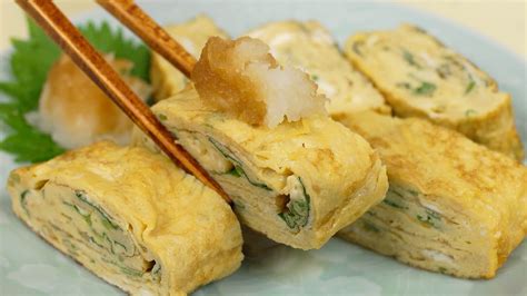 Tamagoyaki Recipe Japanese Omelette Cooking With Dog