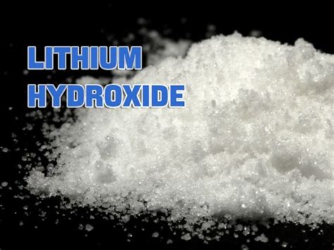 Battery Grade Lithium Hydroxide Introduction And Comparison Tycorun
