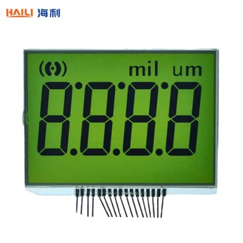 New Material Custom Fstn Stn Lcd Screen 7 Segment Lcd Display 4 Digit Lcd Panel For Altimeter