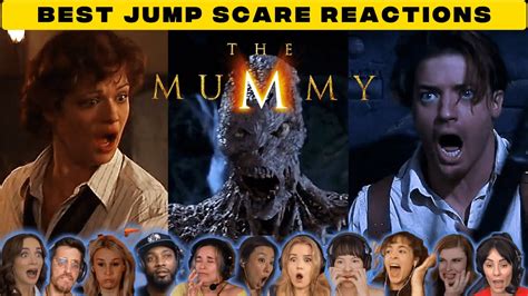 Best Jump Scare Reactions To The Mummy The Mummy 1999 Youtube