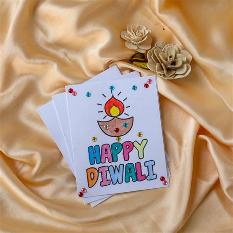 Diwali Greeting Card Templates Free