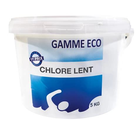 Chlore Lent 5 Kg Irripiscine By Irrijardin