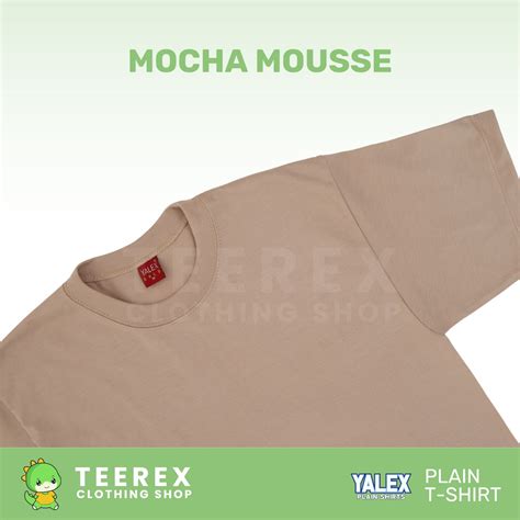 Yalex Plain Shirt Color Of The Year 2025 Mocha Mousse Lazada Ph