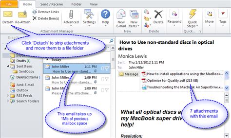 How To Refer To The Attachments Once They Are Separated From Email Assistmyteam