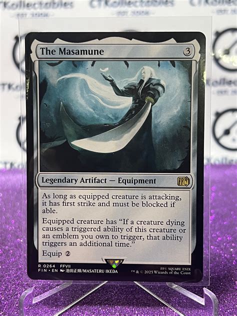 2025 Magic The Gathering Final Fantasy The Masamune R 0264 Rare Non