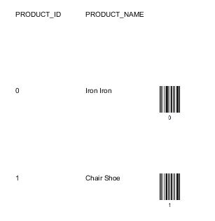 Streaming Barcodes Into IReport Reports Image Elements