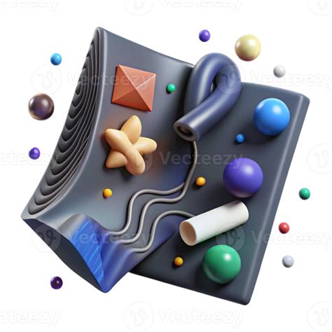 Elegant Contemporary Quantum Field Theory Equation Cutout On White